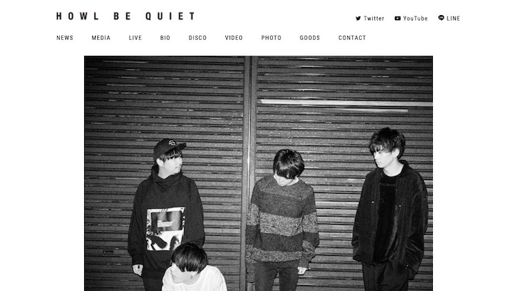 HOWL BE QUIET オフィシャルサイト | 制作実績 | 株式会社アクセルエンターメディア